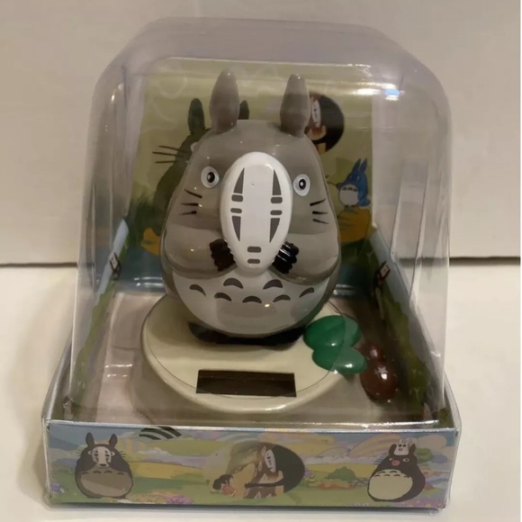 Toys | Solar Powered Dancing Totoro Spirited Away Face Designnew | Poshmark